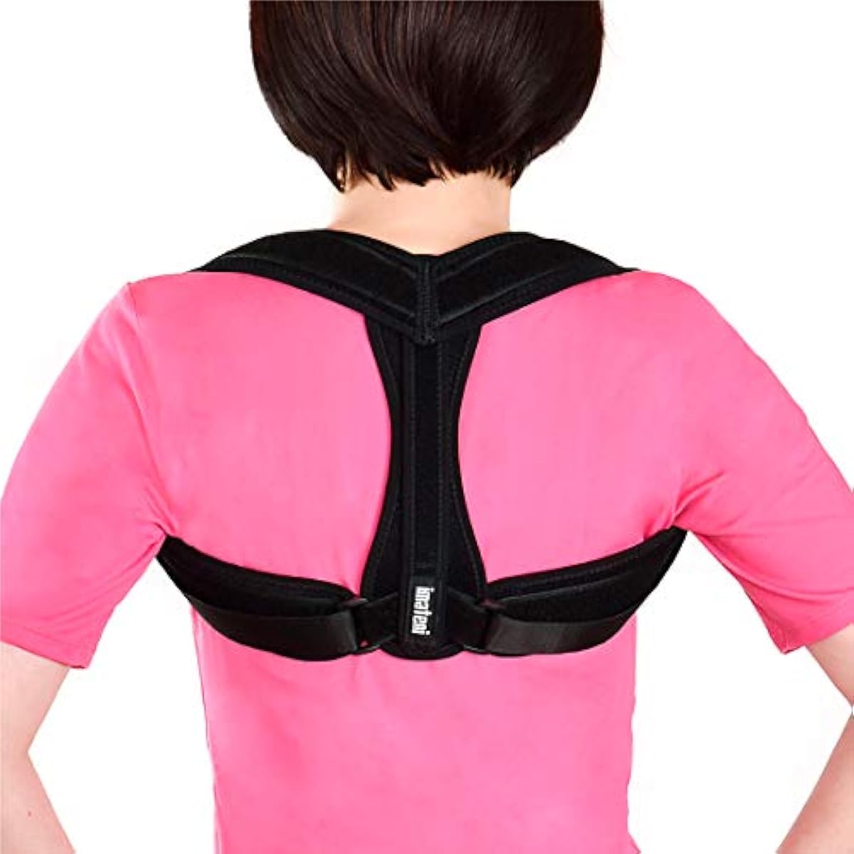 Imateni 새우등 자세 교정 벨트 등줄기 보정 서포터 교정 서포터감음견미자세남성 여성 겸용 재팬스토어 일본약