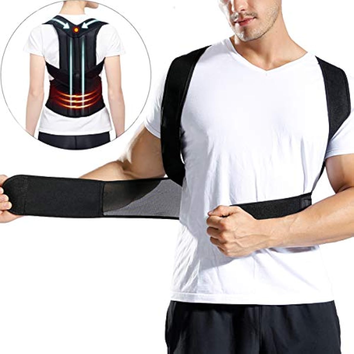T Wilker 새우등 교정 벨트 등줄기 교정 서포트 자세 교정 감음견 교마사미 자세 서포터 아름다운 바디 라인 어깨결림 요통 재팬스토어 일본약 의약품 전문 직구 쇼핑몰