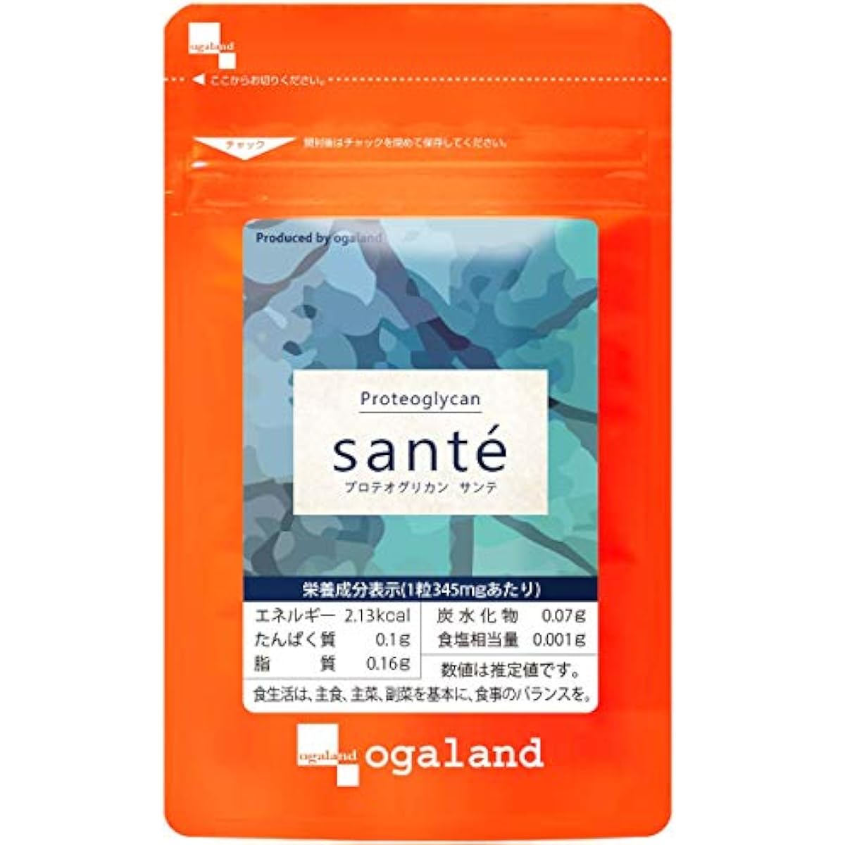 O 갈 라도(ogaland) 프로테오글리칸Sante -산테 - (30알/약1개월분)건강 서포트 서플리먼트 (프로테오글리칸/Ⅱ형 – 재팬스토어 - 일본약, 의약품 전문 직구 쇼핑몰