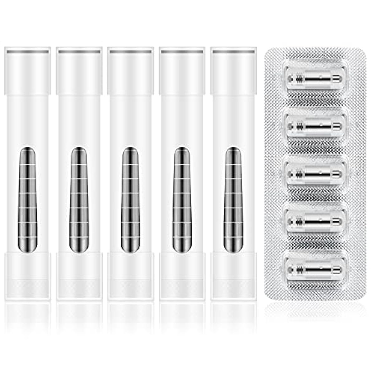 Dbl Pull―무텟쿠호환 아토마이자 808es 13점 세트 교환용 코일 마우스 피스 부착 캡슐 장착가 액누락 방지 화이트 재팬스토어 일본약 의약품 전문 직구 쇼핑몰