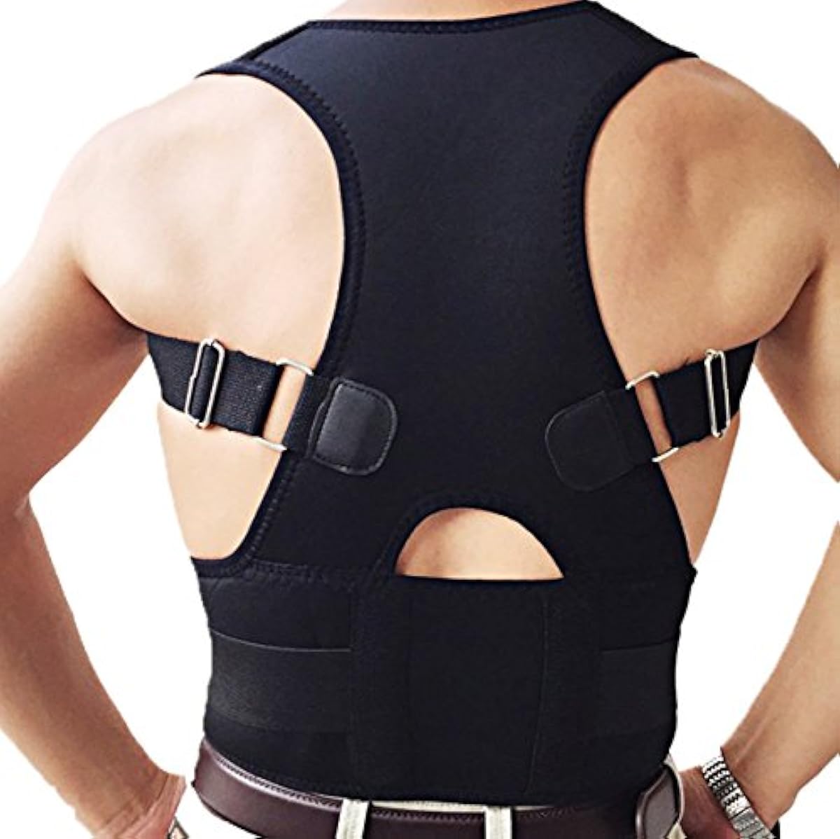 Hts 개량최신판마법의 새우등 교정 벨트 장착 하는 것만으로 건강요통 어깨결림 두통 개선 불량 자세 개선 환기성 발군 재팬스토어 일본약 의약품 전문 직구 쇼핑몰