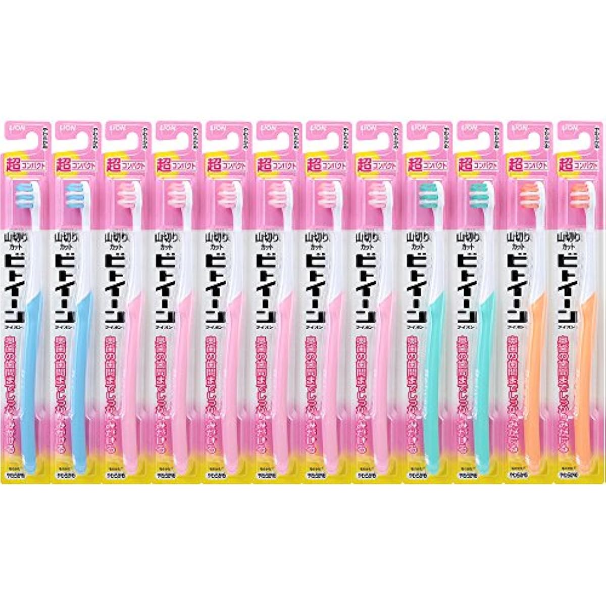 비토인라이온 브러쉬 초컴팩 도유연함부드러움 거북이 12개 팩 재팬스토어 일본약 의약품 전문 직구 쇼핑몰