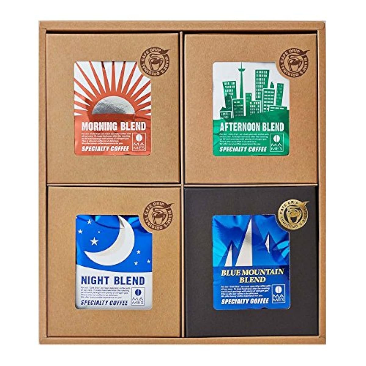 콩물집―즈 Drip 커피20개입 기프트 세트4종류 20개 3종의 디자인 블렌드와 블루 마운틴 블렌드의 호화로운 세트입니 재팬스토어 일본약 의약품 전문 직구 쇼핑몰