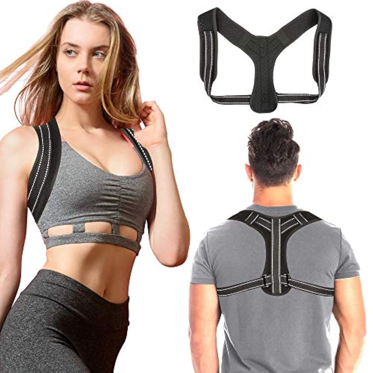 최신형ayyie 교정 벨트 새우등 교정 벨트 등줄기 보정 서포터 자세 교정 새우등 개선수・어깨・등이 몰두해 개선 등을 지원 재팬스토어 일본약 의약품 전문 직구 쇼핑몰