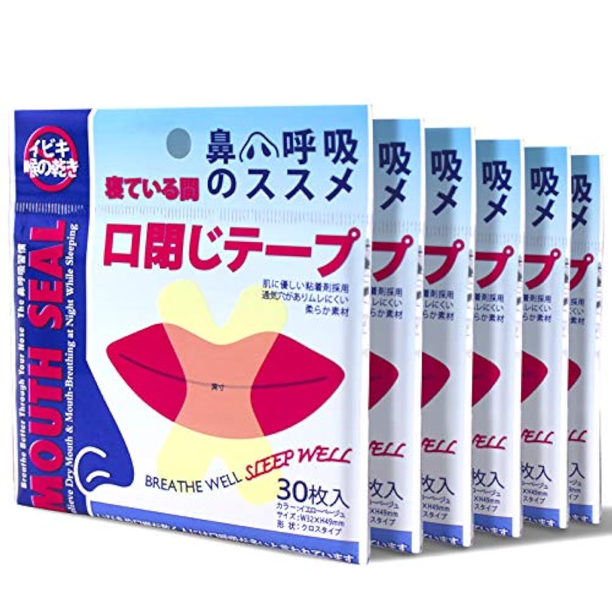 180매 코고는 소리 방지 테이프 코고는 소리 방지 상품 입 닫아 테이프 코고는 소리 경감 상품 목구멍의 아픔을 막습니다 비호 재팬스토어 일본약 의약품 전문 직구 쇼핑몰