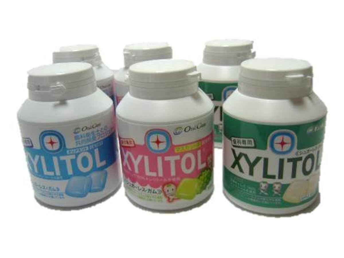 치과의원 전용 치과용 자일리톨 껌(클리어 민트・머스컷・애플 민트)153g(약90알)/1개 3종6 개세트-오럴 케어 – 재팬스토어 - 일본약, 의약품 전문 직구 쇼핑몰