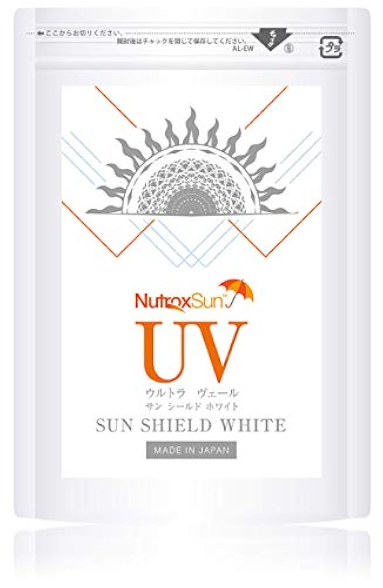 Uv울트라베일 썬 실드 화이트 60립 「강한 햇빛에도 지지 않는 태양 대책 사프리」【콜라겐 히알루론산 플라센타 배합】일본제 재팬스토어 일본약 의약품 전문 직구 쇼핑몰