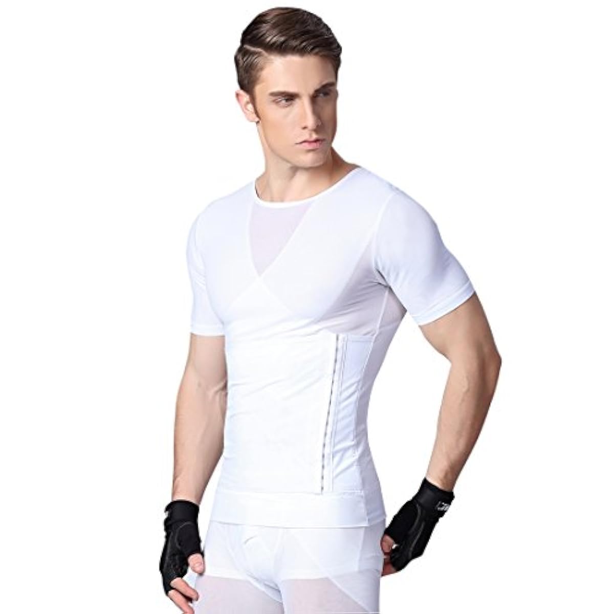 가압 이너 착압 스포츠 이너t셔츠 배 긴축 자세 교정 다이어트 보정 속옷 지방을 태운 근육 등줄기 서포트 셔츠 타이트 Comp 재팬스토어 일본약 의약품 전문 직구 쇼핑몰