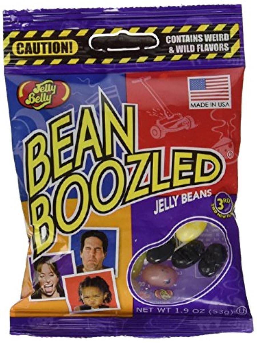 제리 베리 bean부즈루 백 Jelly Belly Beans Bean Boozled 1.9 oz bag (4th edition ...