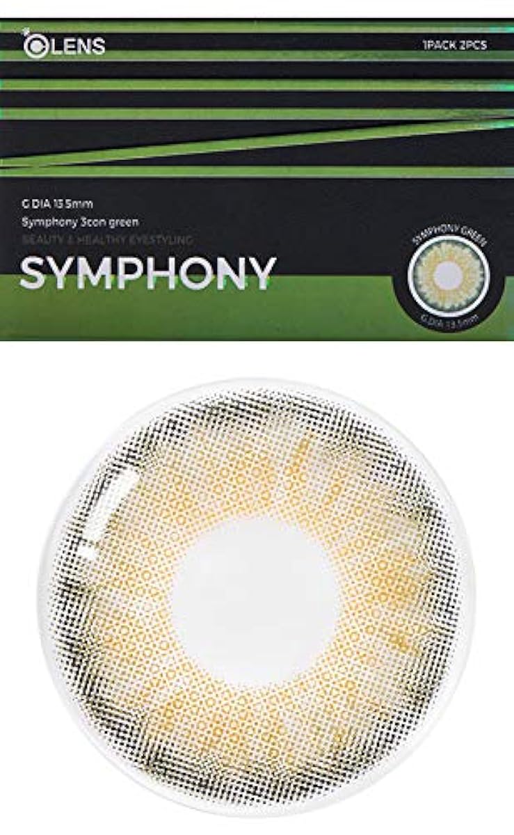 [2 매들어감] 심포니3콘(Symphony Icon Green) by OLENS 컬러 콘 1Month 1개월 monthly 도 ...