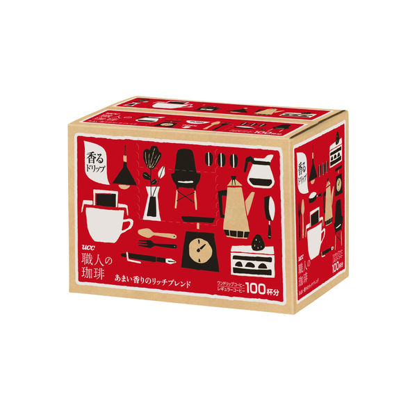 Drip 커피ucc우에시마 커피 장인의 커피 Drip 커피 아 춰 향기의 모카 블렌드 1상자100대입 재팬스토어