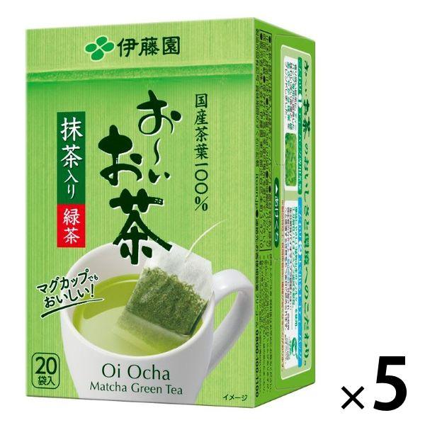 이토엔 오이 차 차 말차 들어가는 녹차 18g 1세트100백20백입×5상자 에코 티백 재팬스토어 일본약 의약품 전문 직구 쇼핑몰